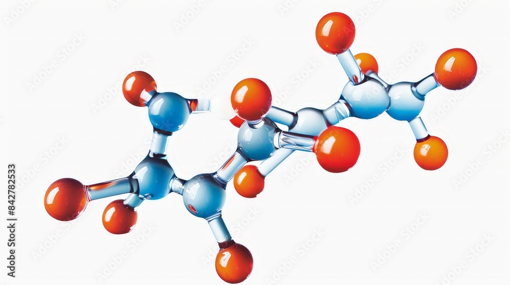 Illustrate the molecular structure of ethanol (C2H5OH), focusing on its ...