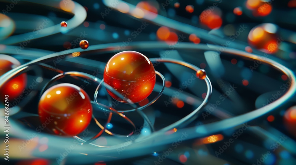 Illustrate the structure of an electron orbital, such as an s-orbital ...