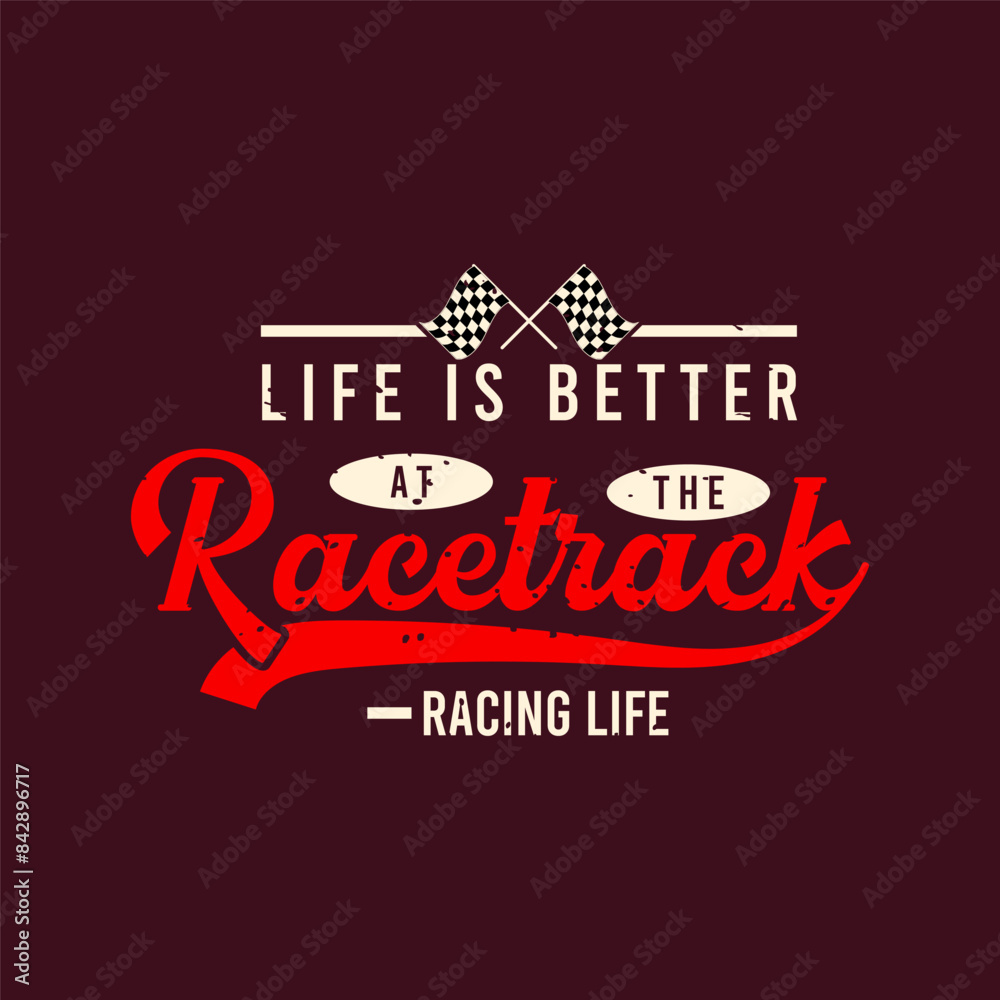 life is better at the racetrack racing life. Trendy Car racing. Speed ...