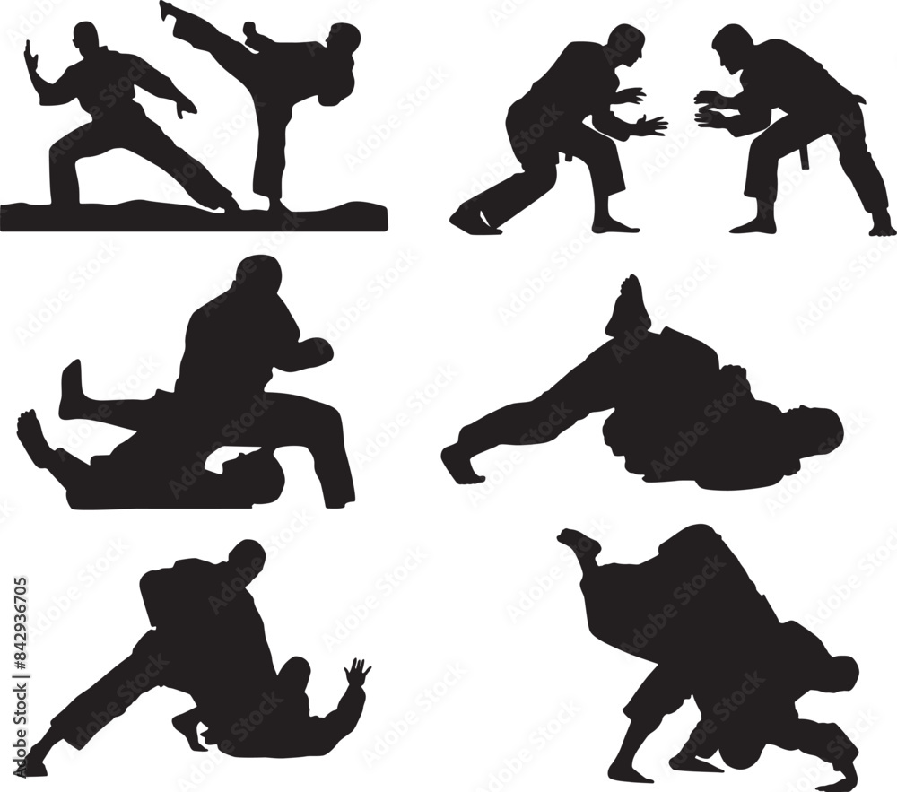 Brazilian jiu-jitsu EPS; Brazilian jiu-jitsu clipart; Brazilian EPS ...