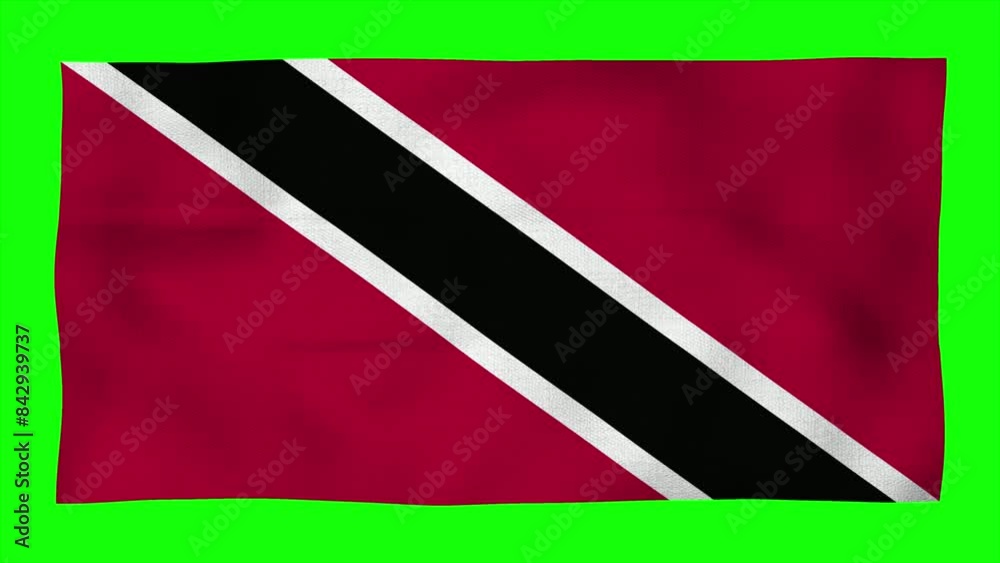 Trinidad's National Flag in a Dynamic Display: A Sign of Strength and ...
