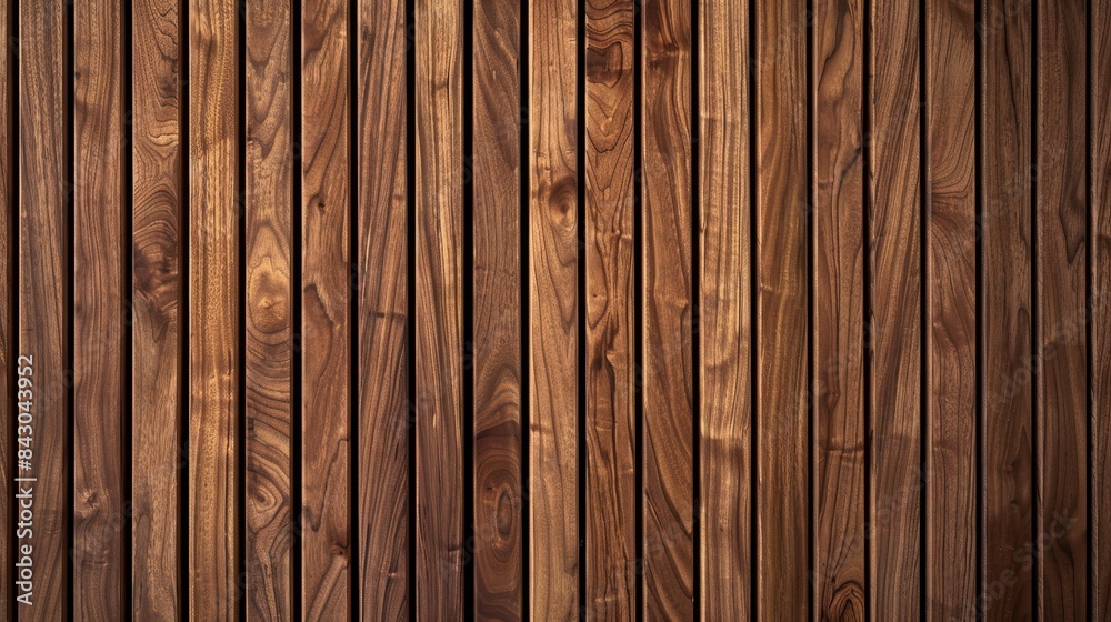 Vertical walnut wood slats high-resolution texture for interior design ...