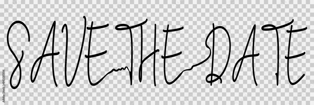 Set of Swoosh and swoop underline typography tails shape in flat styles ...