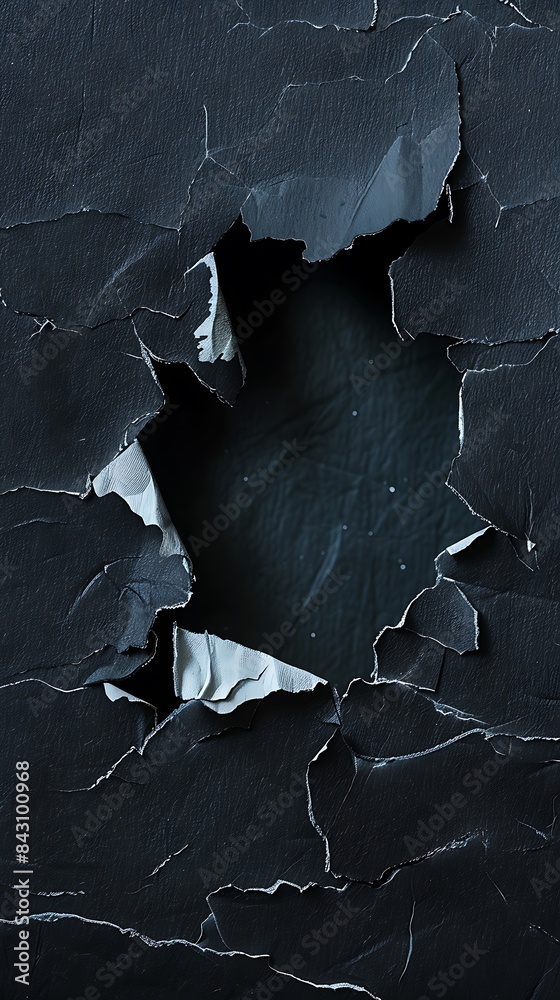 collection of hole torn paper texture background, copy space Stock ...