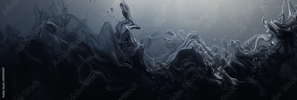 Simple Dark Background - Minimalist Digital Art, featuring a clean ...