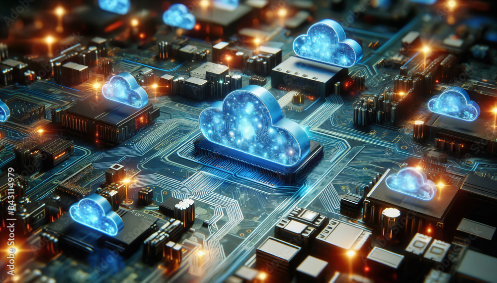 Cloud Computing Network Server Artificial Intelligence Data ...