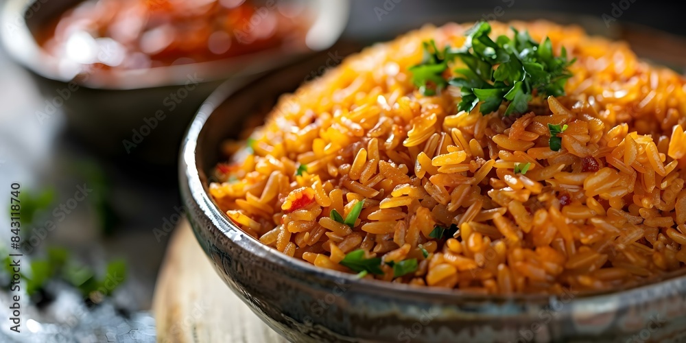 The Origin of Jollof Rice A Popular West African Dish from Senegal ...