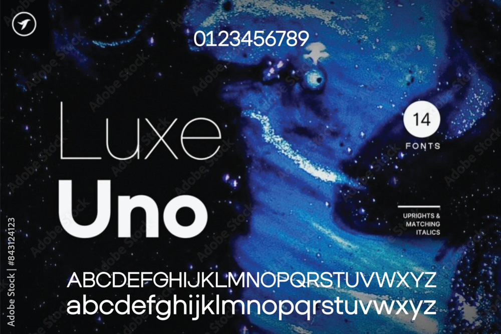 Modern Bold Font. Sans Serif Font. Regular Italic Uppercase Lowercase ...