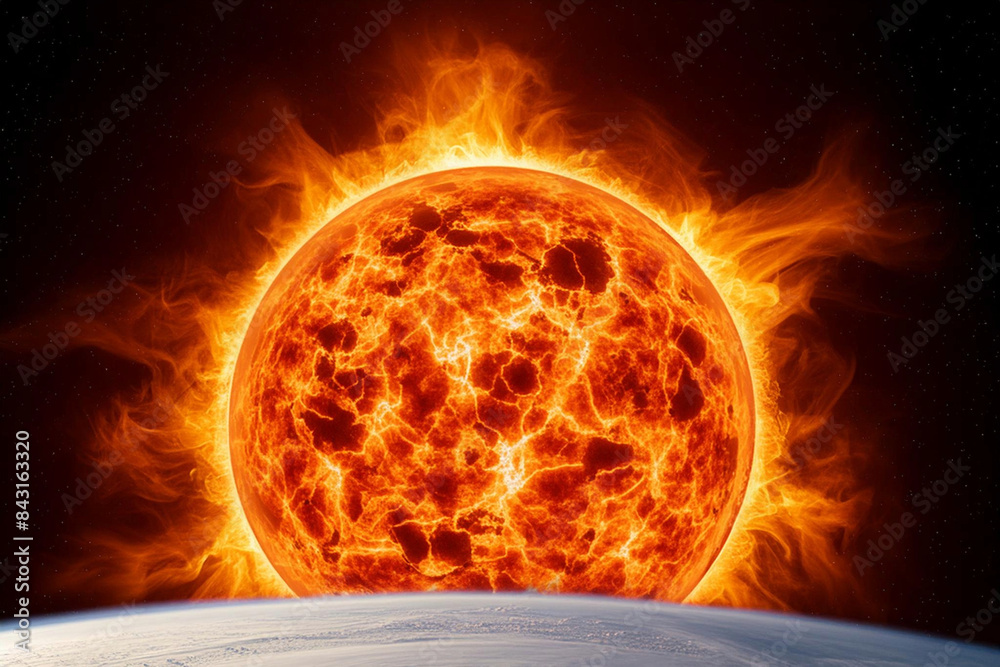 Sun. Solar storm. Solar flare. An Extreme G4 Solar Storm Train. X-class ...