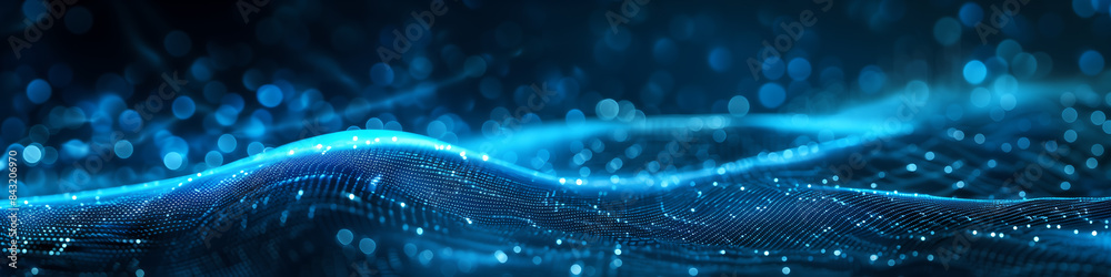 Digital background for technological operations, neural networks, AI, data transmission and ...