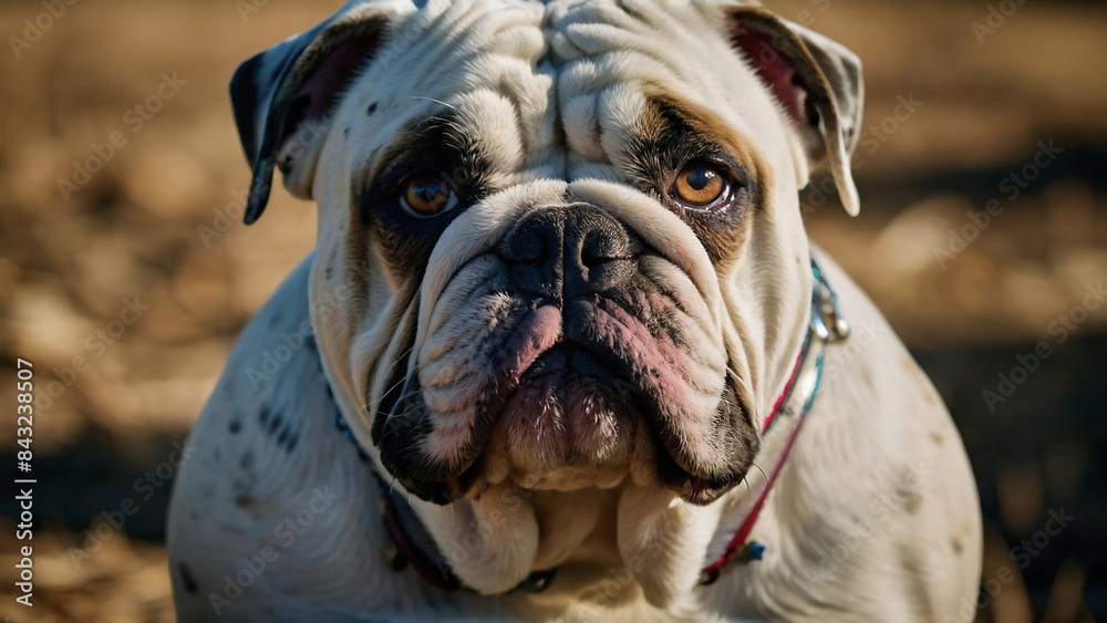 Bulldog, bully, muscular, wrinkled, stubborn, loyal, dominant, puppy ...