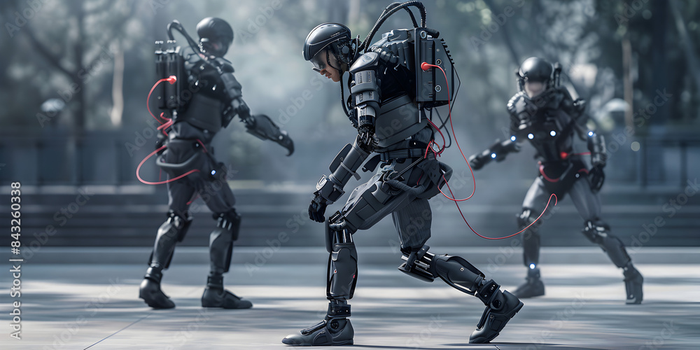 Advanced Exoskeleton Soldiers: Future Combat Readiness and Tactical ...