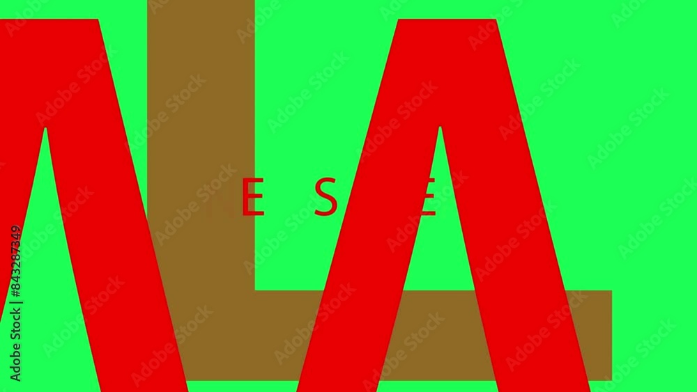 News Alert Text on green screen , chroma key , editing resource สต็อก ...