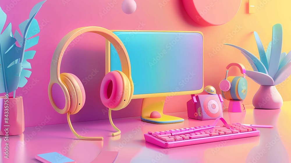 illustrations cartoons of call center, online customer support, contact ...