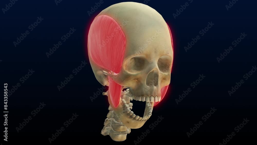 Model of normal positioning of jaw and teeth. Jawbones with maxillary ...