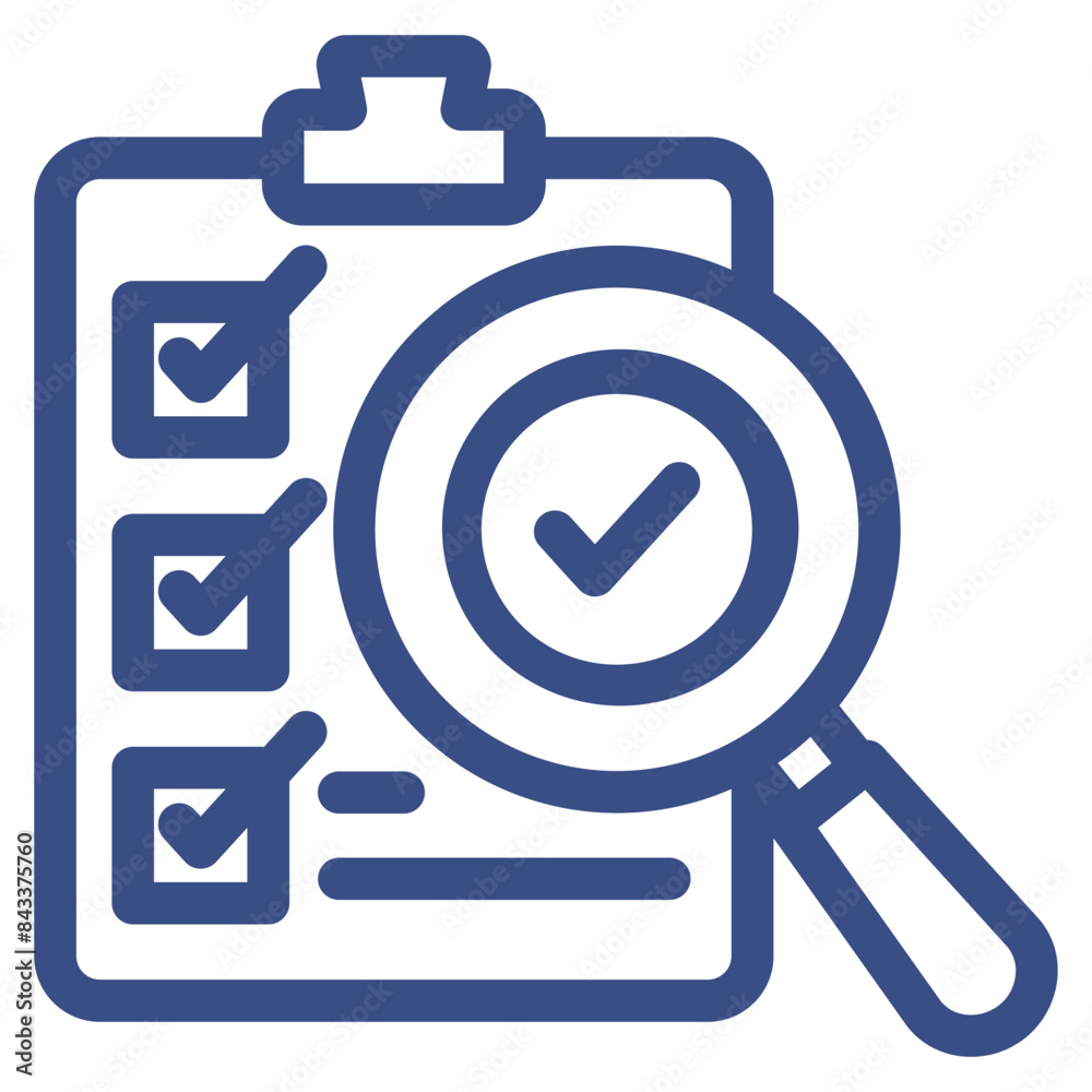 Assessment Icon Element For Design Stock Vector | Adobe Stock