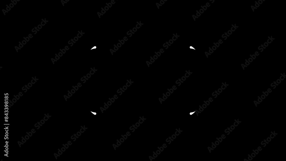 Shape line animation. Shape line animation Pop-Up. Highlight bursting ...