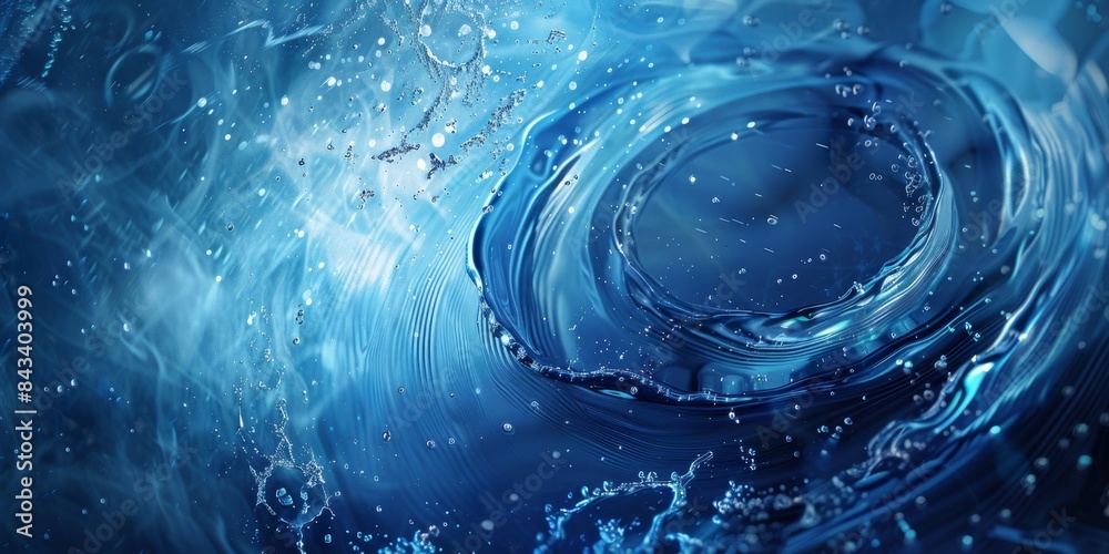 Refreshing Waves: Pure Water Ripples and Splashes in 4K HD，Liquid water ...