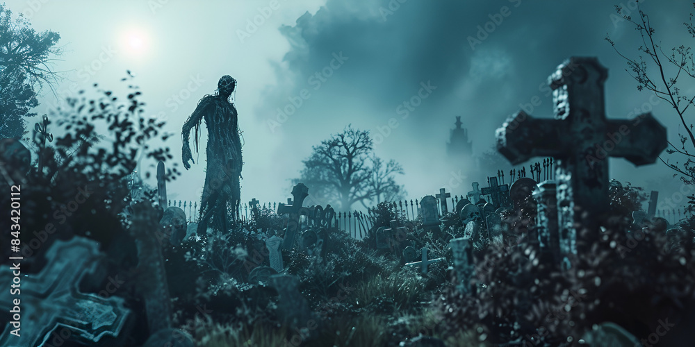 Photorealistic Zombie With Red Eyes In Unreal Engine A Dutch Realism ...