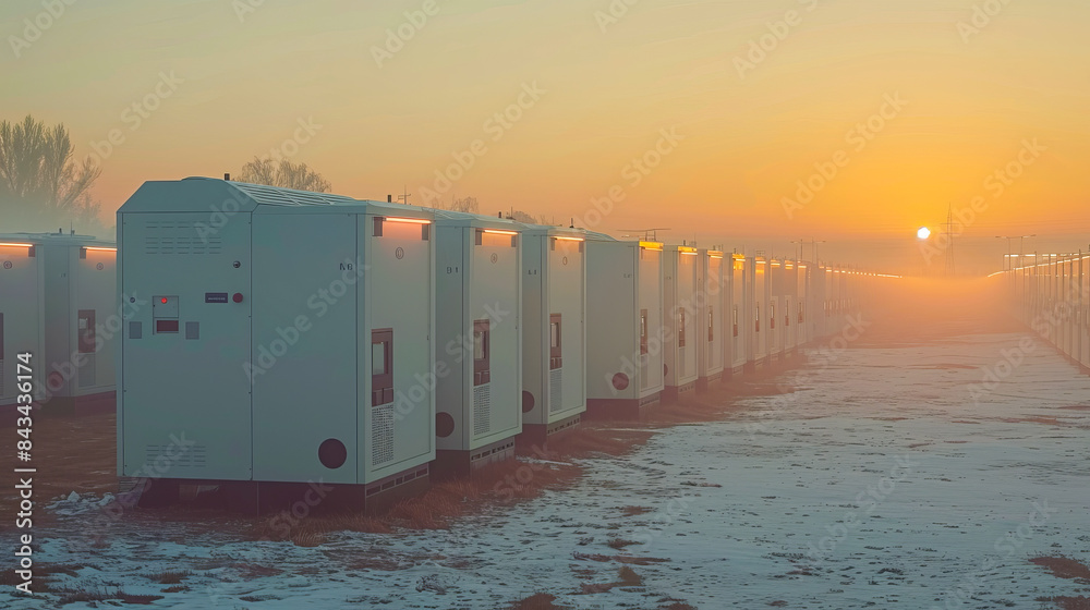 Large scale grid energy storage system using lithium ion battery ...