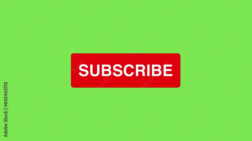 subscribe to green screen animation, subscribe, subscribe red button ...
