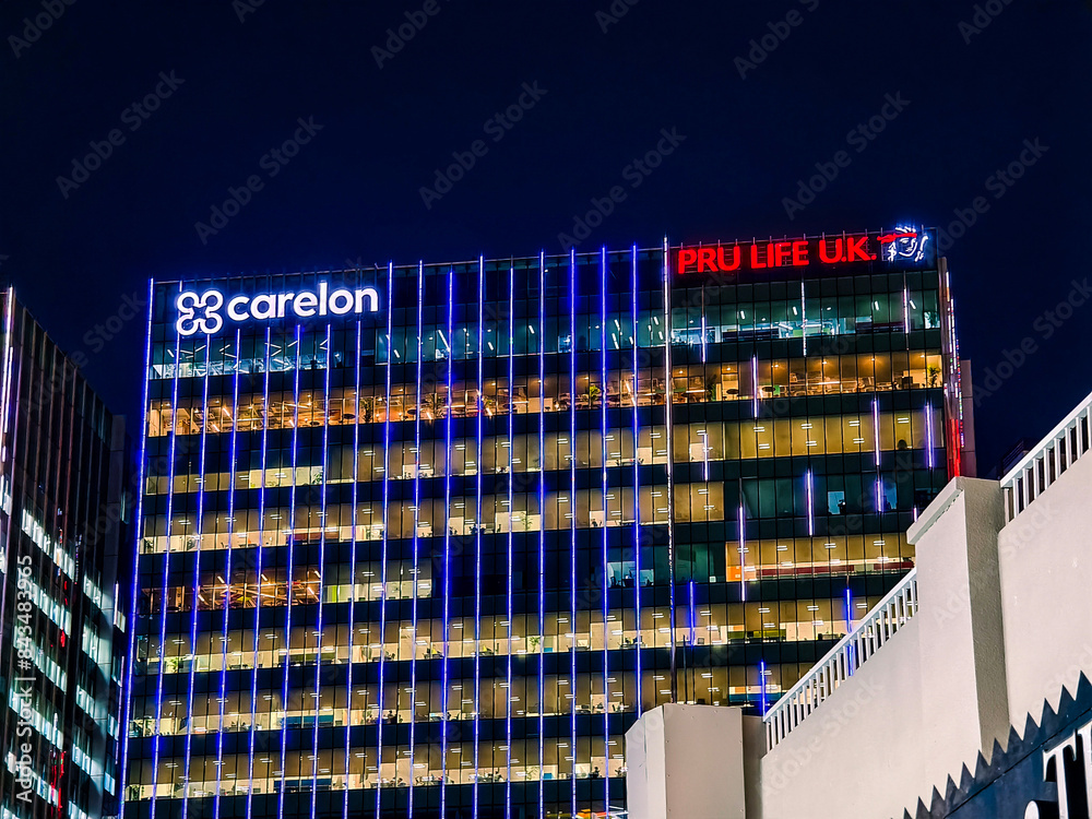 Bonifacio Global City, Taguig, Metro Manila - May 24, 2024: Modern ...