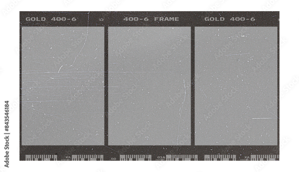 Film frame photo strip high-resolution blank filter. 35mm scan template ...