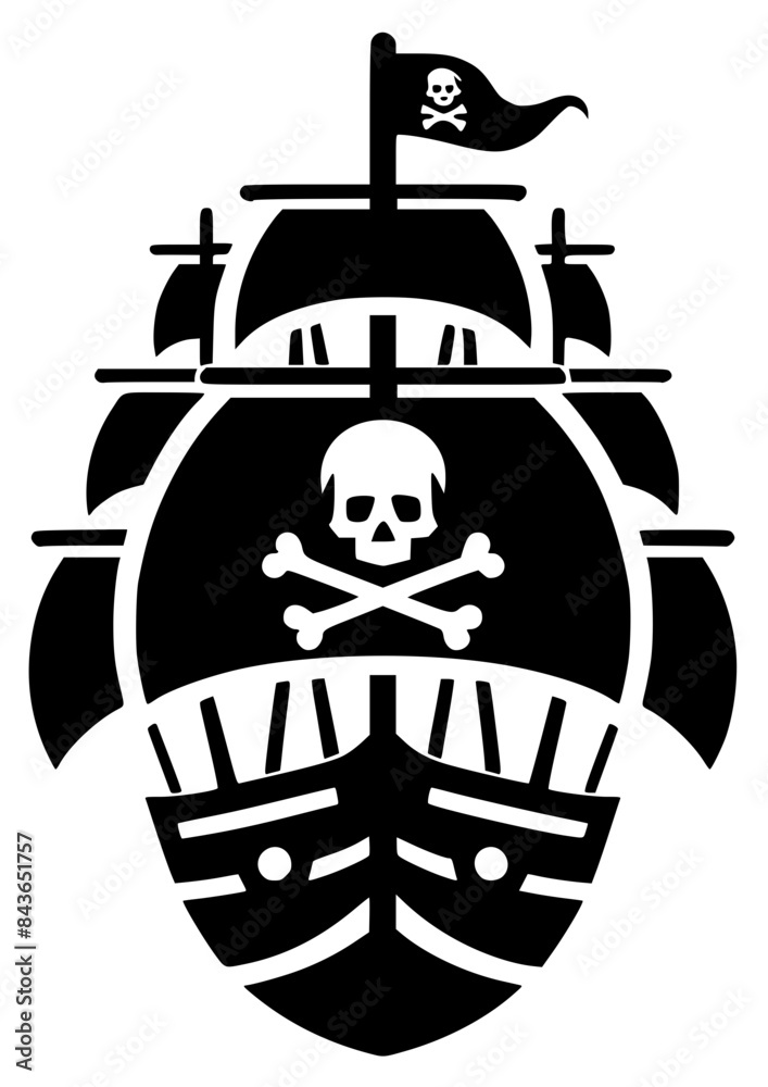 Pirates SVG, Pirate Cannon SVG, Pirate Flag SVG, Pirate Ship SVG ...