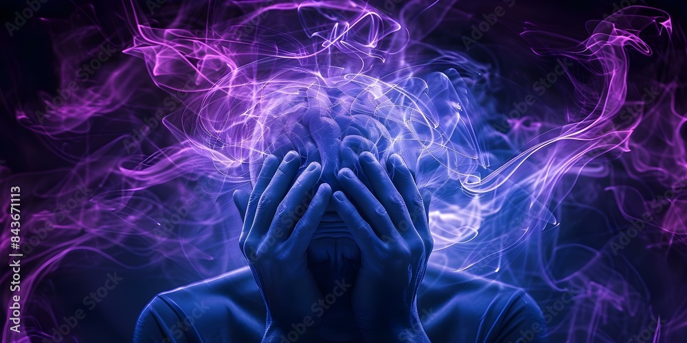 Intense headache causes blinding pain feels like overwhelming light ...