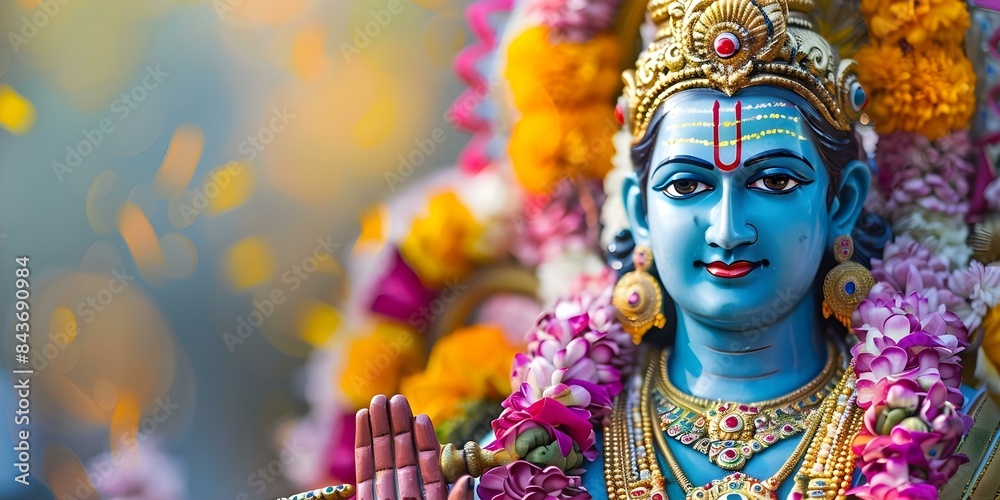 Ram Navami Hindu Festival Honoring Lord Rama's Birth with Worship and ...