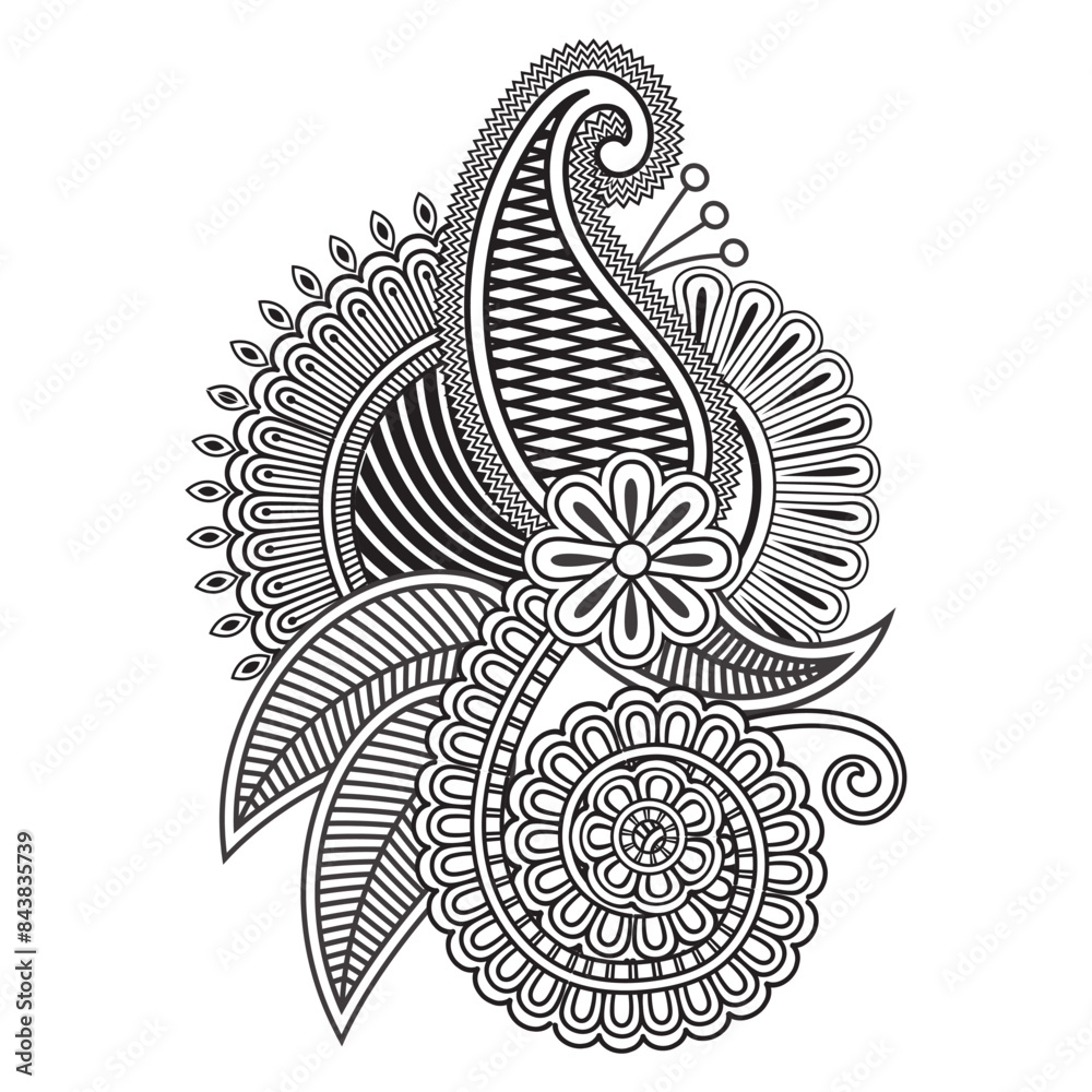 Traditional and Cultural Beautiful pattern design, tato design, mandala ...
