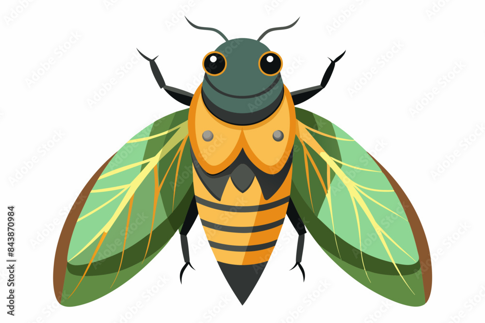 Vetor de Cicada vector artwork and illustration svg file do Stock ...