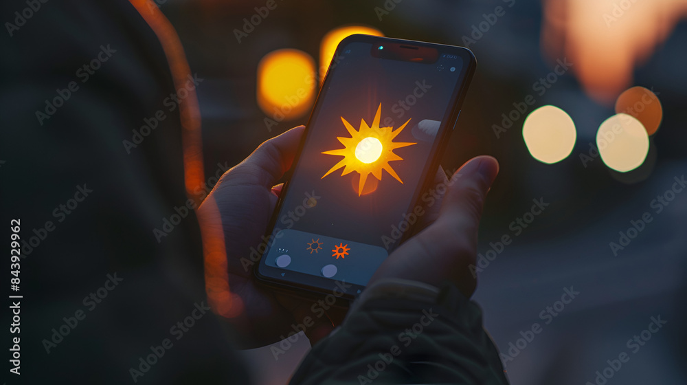 March 22, 2024, Brazil. In this photo illustration, the Solarmax ...