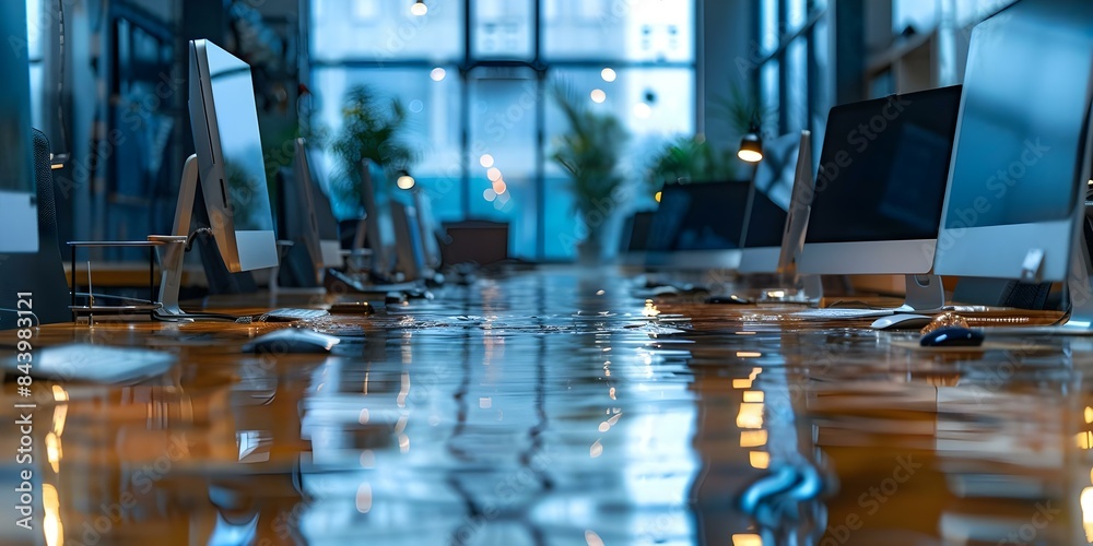 Hydrologists predict floods and manage water resources using computer ...