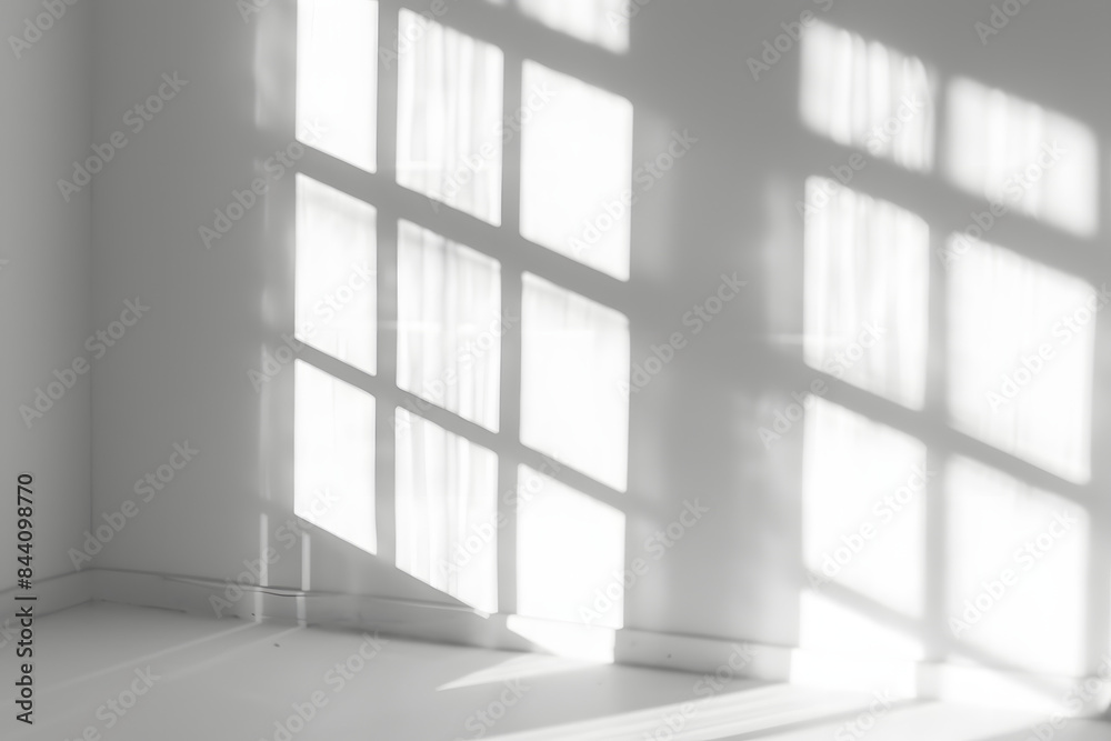 Window light shadow png on the wall overlay effect on transparent ...