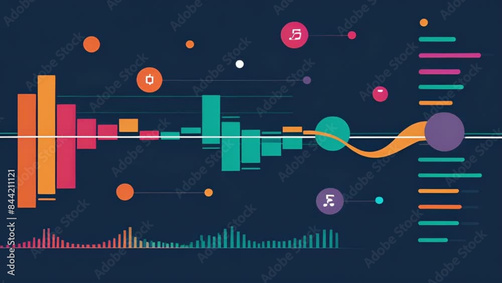 A moving heatmap showcasing the movement and popularity of different ...