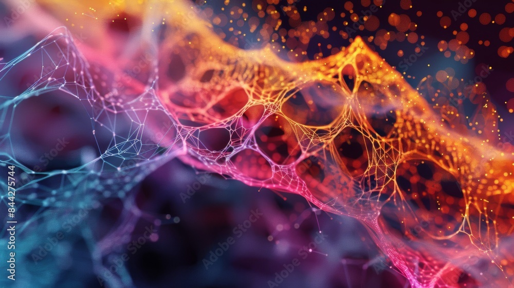 Microscopic images of the fiber structure reveal the complex ...