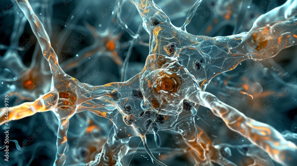 The bone marrow stroma is composed of a mix of adipose cells ...