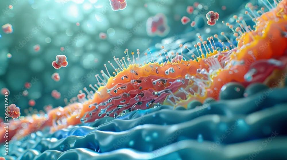 An illustration of the role of membrane structure including the ...