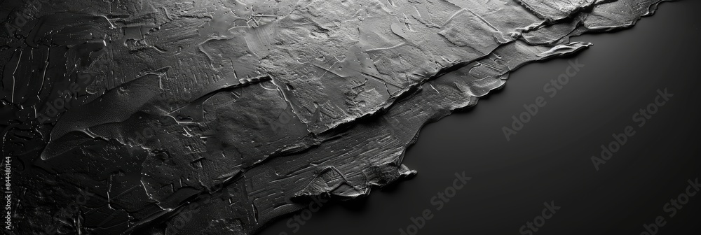 Simple yet elegant: a minimalistic solid black background with a ...