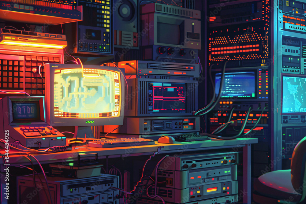 Divine Overclocking: A Gospel Twist in Pixel Art 8-Bit Computer Setups ...