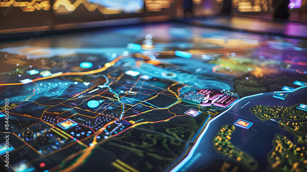 Engaging Interactive Map Design with Points of Interest and User ...