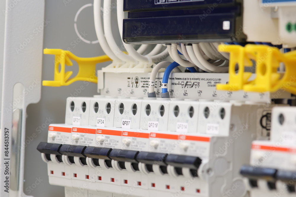 ABB electric current circuit breakers to protect electrical loads from ...