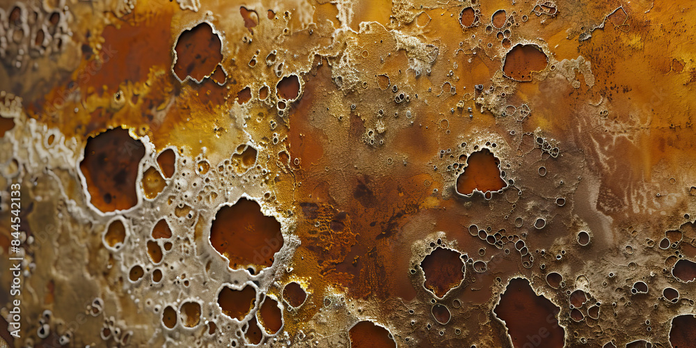 Rustic Brown Rust Remover Chemical Reaction: Microscopic examination of ...