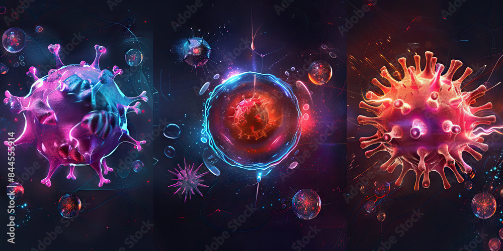 Virus Mutation and Evolution: A timeline showing the evolution of the ...