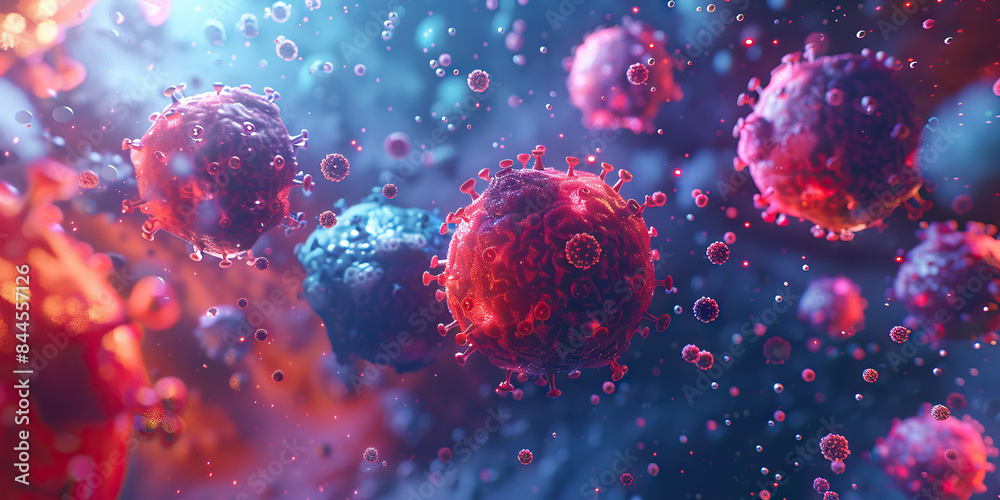 Virus assembly and release an animation showing how the creation of ...