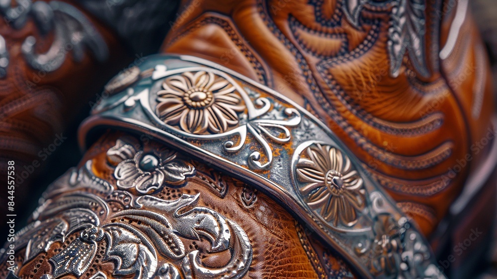 Explore the artistry and precision in the intricate details of a boot ...