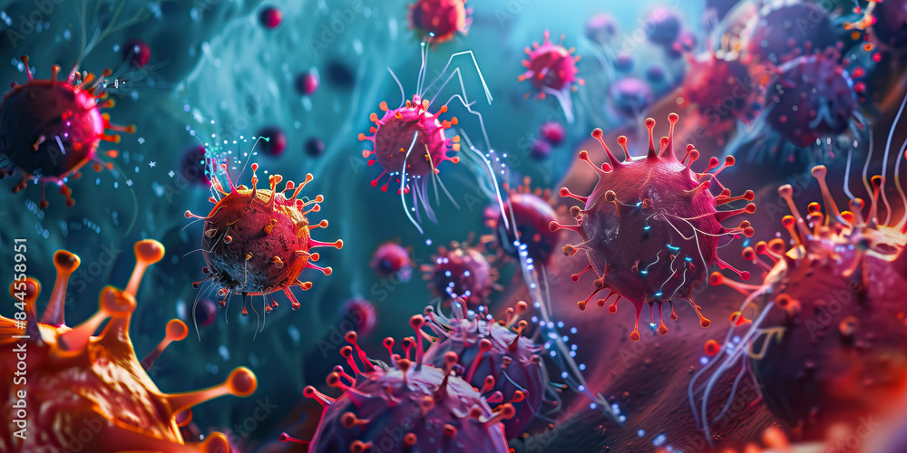 Viral Entry into Cells: An illustration showing how the novel virus ...