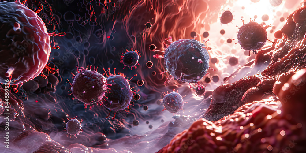 Viral Entry into Cells: An illustration showing how the novel virus ...