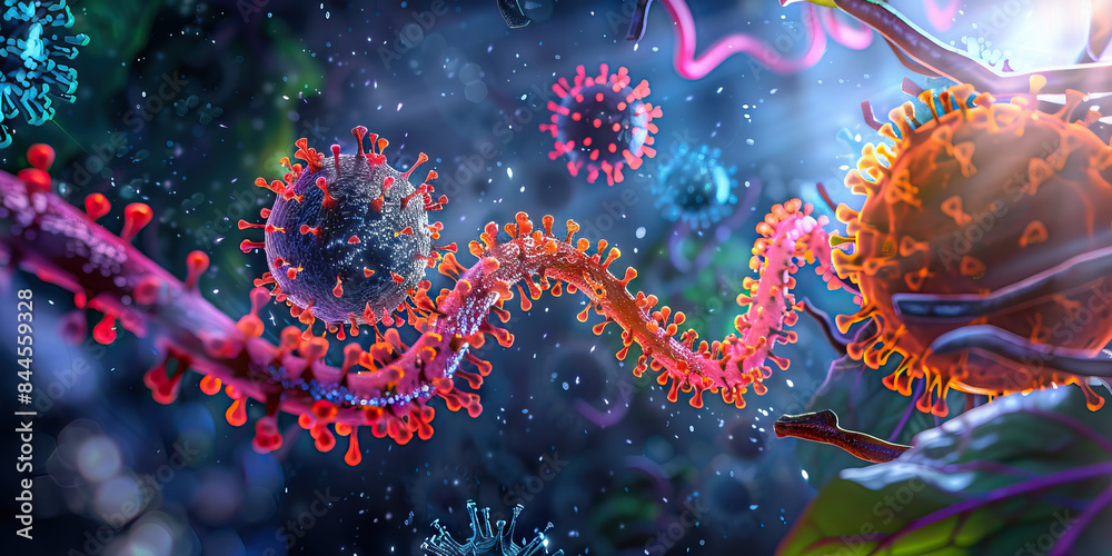 Viral Entry into Cells: An illustration showing how the novel virus ...